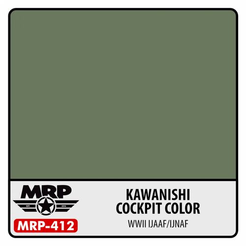MR.PAINT MRP-412 Kawanishi Cockpit Color (WWII IJAAF/IJNAF)