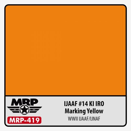 MR.PAINT MRP-419 IJAAF #14 Ki Iro (Marking Yellow) (WWII IJAAF/IJNAF)