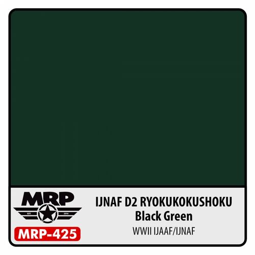 MR.PAINT MRP-425 IJNAF D2 Ryokukokushoku (Black Green) (WWII IJAAF/IJNAF)