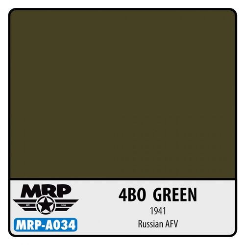 MR.PAINT MRP-A034 4BO Green 1941, Russian AFV