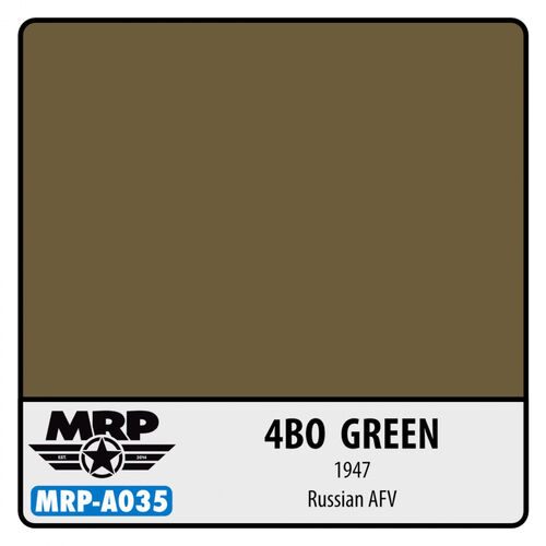 MR.PAINT MRP-A035 4BO Green 1947, Russian AFV