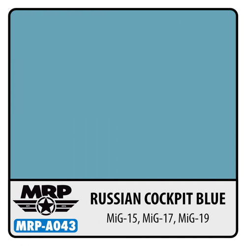 MR.PAINT MRP-A043 Russian Cockpit Blue, MiG-15, MiG-17, MiG-19