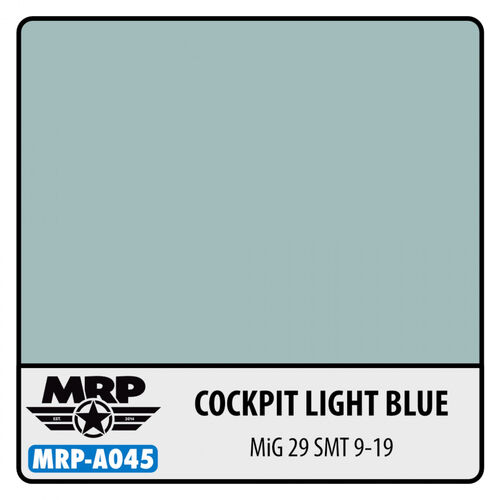 MR.PAINT MRP-A045 Cockpit Light Blue, MiG 29 SMT 9-19