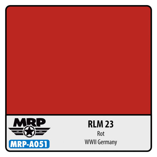 MR.PAINT MRP-A051 RLM 23 Rot, WWII Germany