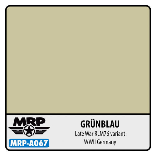 MR.PAINT MRP-A067 Grünblau Late War RLM76 Variant, WWII Germany
