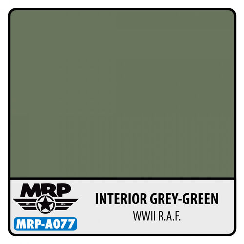 MR.PAINT MRP-A077 Interior Grey-Green - WWII R.A.F.
