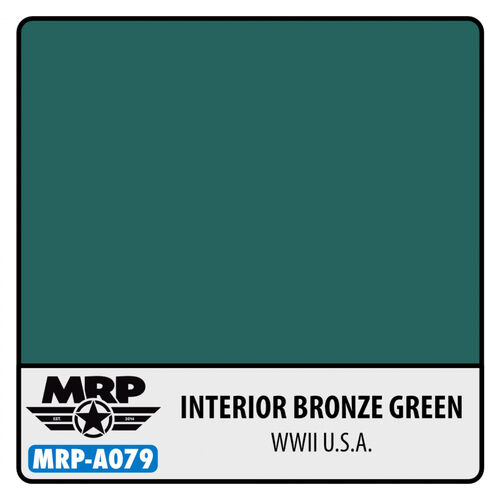 MR.PAINT MRP-A079 Interior Bronze Green - WWII U.S.A.