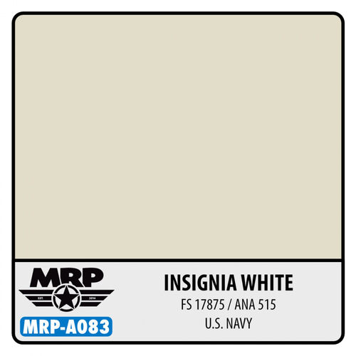 MR.PAINT MRP-A083 Insignia White FS 17875 / ANA 515 - U.S. Navy