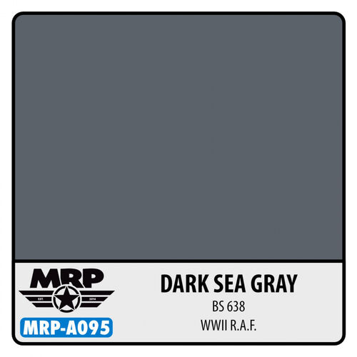MR.PAINT A095 Dark Sea Gray - BS 638, WWII R.A.F.