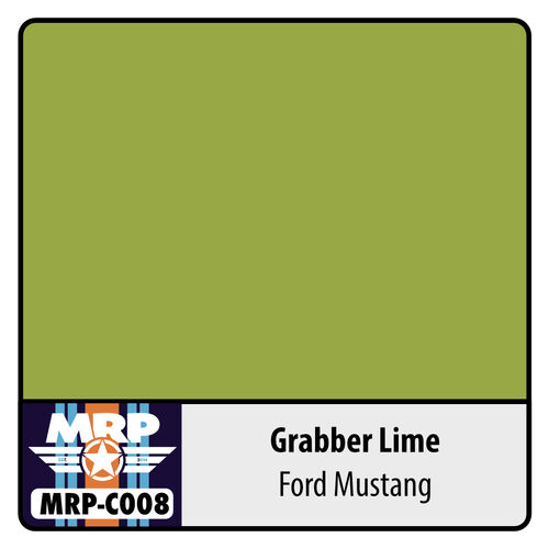 MR.PAINT MRP-C008 Grabber Lime - Ford Mustang