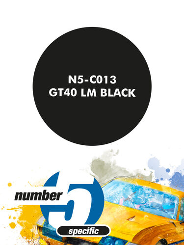 Number Five N5-C013 GT40 LM Black