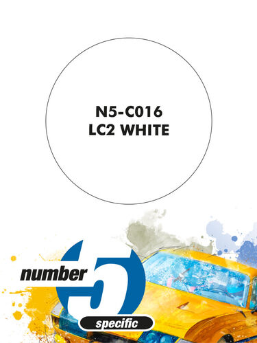 Number Five N5-C016 LC 2 White