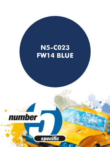 Number Five N5-C023 FW14 Blue