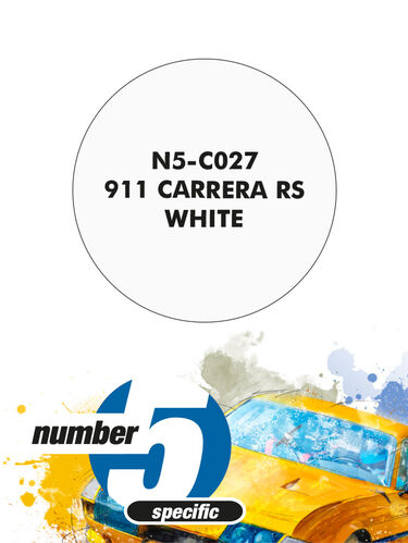 Number Five N5-C027 911 Carrera RS White