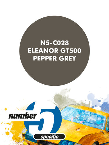 Number Five N5-C028 Eleanor GT500 Pepper Grey Mettalic