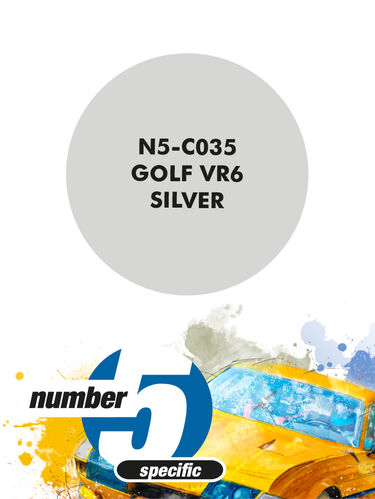 Number Five N5-C035 Golf VR6 Silver Metallic