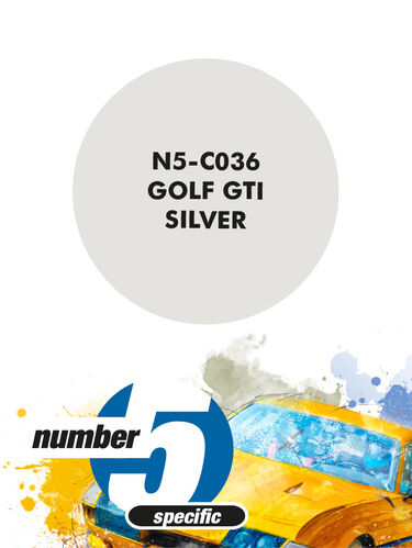 Number Five N5-C036 Golf GTI Silver Metallic