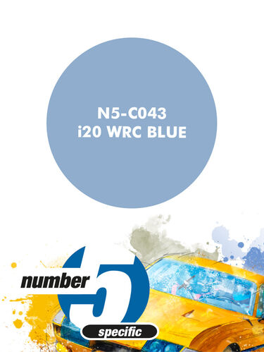 Number Five N5-C043 i20 WRC Blue