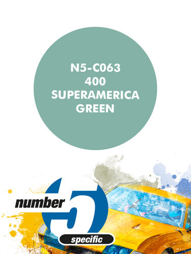 Number Five N5-C063 Superamerica Green Metallic