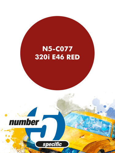 Number Five N5-C077 320i E46 Red