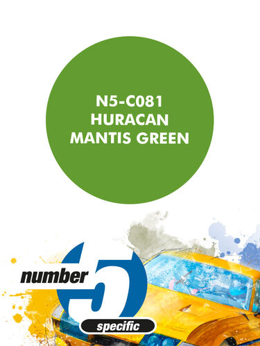 Number Five N5-C081 Huracan Mantis Green