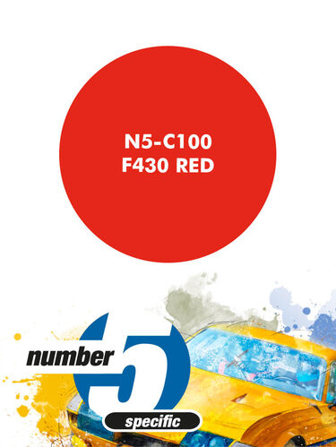 Number Five N5-C100 F430 Red