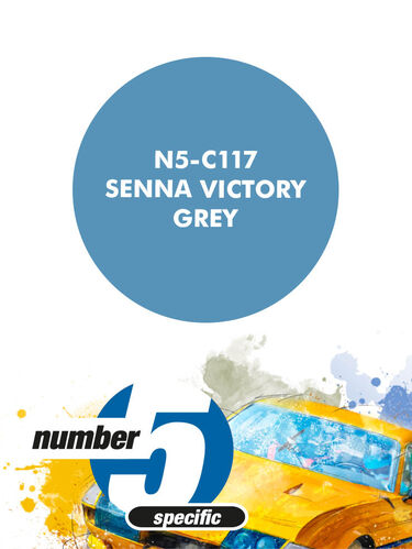 Number Five N5-C117 Senna Victory Grey Pearl