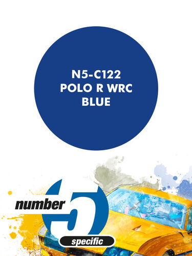Number Five N5-C122 Polo R WRC Blue Mica