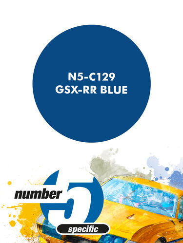 Number Five N5-C129 GSX-RR Blue Metallic / Pearl