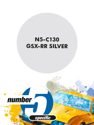 Number Five N5-C130 GSX-RR Silver Metallic / Pearl