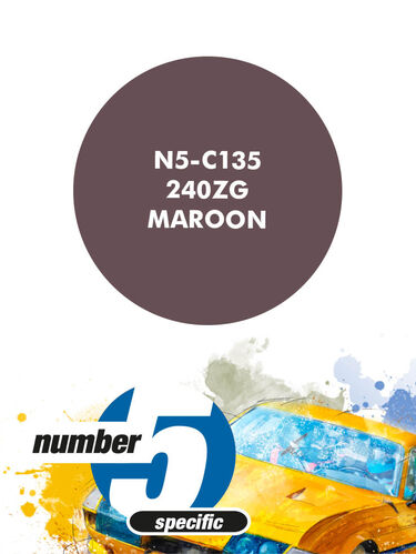 Number Five N5-C135 240ZG Maroon