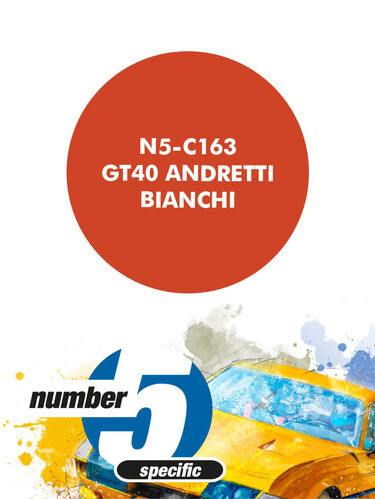 Number Five N5-C163 GT40 Andretti Bianchi Metallic