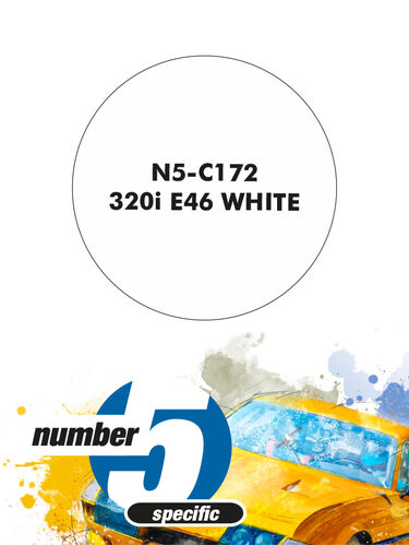 Number Five N5-C172 320i E46 White