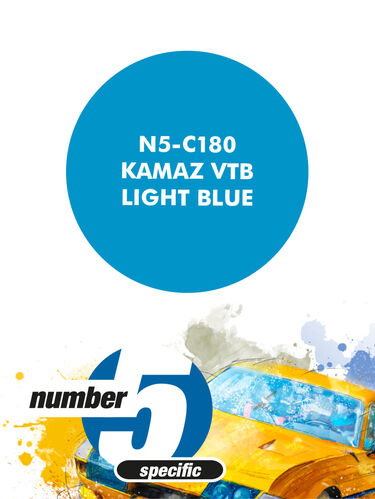 Number Five N5-C180 Kamaz VTB Light Blue