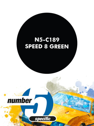 Number Five N5-C189 Speed 8 Green Pearl