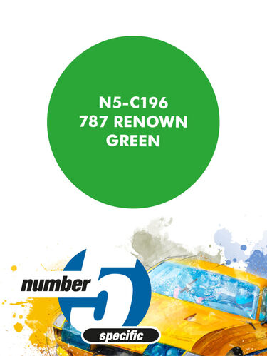 Number Five N5-C196 787 Renown Green