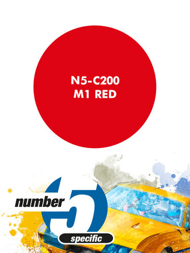 Number Five N5-C200 M1 Red