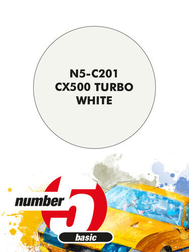 Number Five N5-C201 CX500 Turbo White