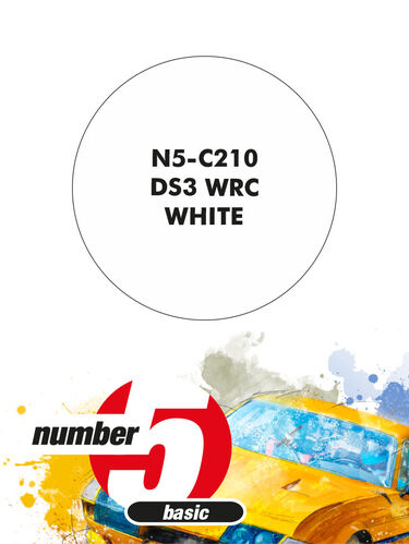 Number Five N5-C210 DS3 WRC White