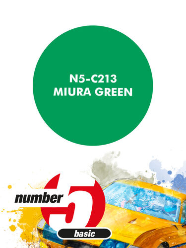 Number Five N5-C213 Miura Green Metallic