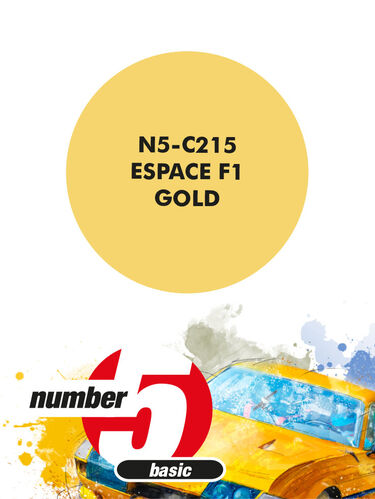 Number Five N5-C215 Espace F1 Gold Metallic