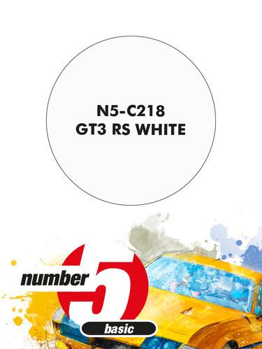 Number Five N5-C218 GT3 RS White