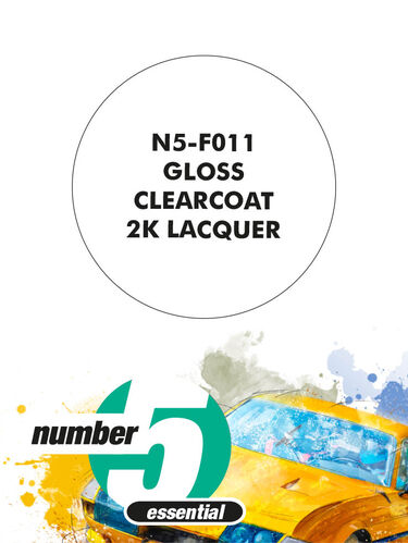 Number Five N5-F011 Gloss Clearcpat 2K Lacquer