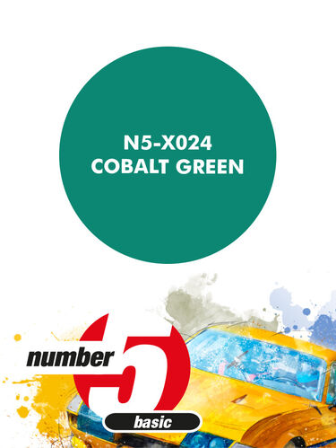Number Five N5-X024 Cobalt Green