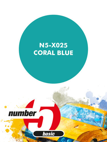 Number Five N5-X025 Coral Blue