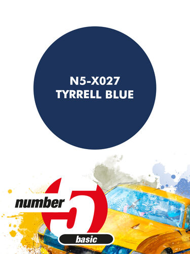 Number Five N5-X027 Tyrrell Blue