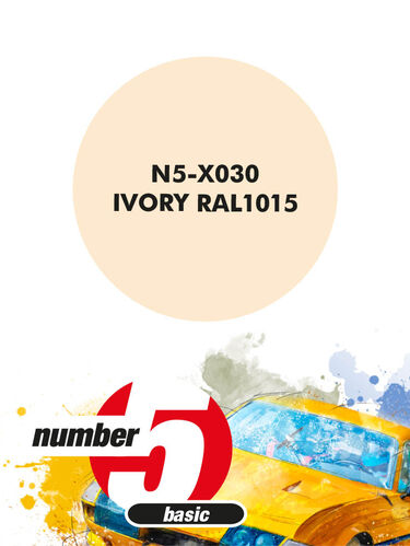 Number Five N5-X030 Ivory RAL1015