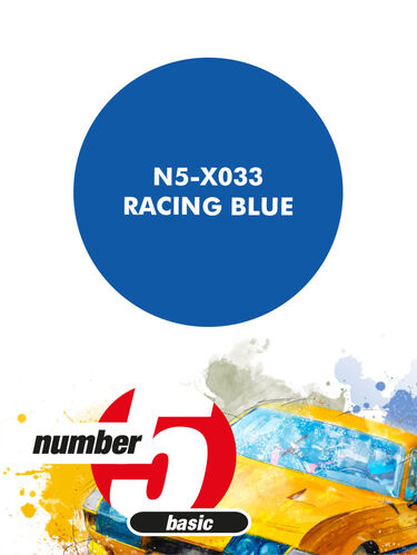 Number Five N5-X033 Racing Blue Metallic