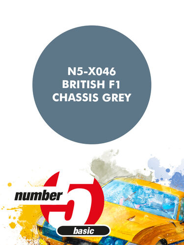 Number Five N5-X046 British F1 Chassis Grey