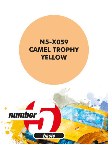 Number Five N5-X059 Camel Trophy Yellow